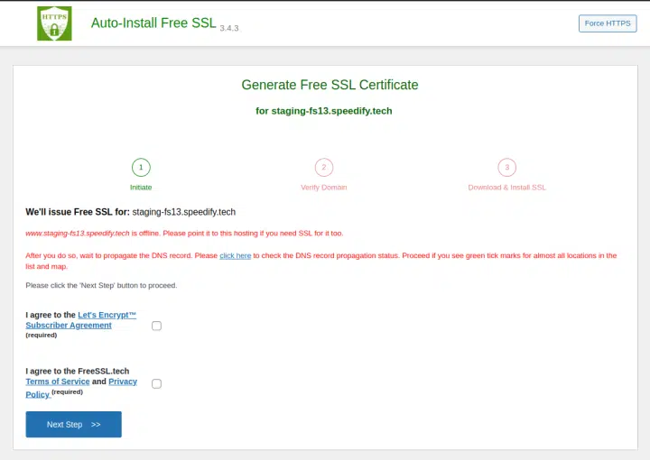 Documentation: Free SSL certificate plugin for WordPress - Let’s Encrypt